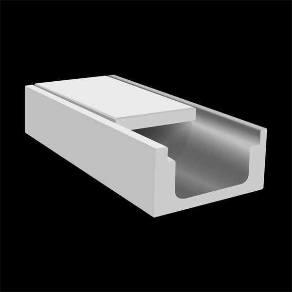 Kabelgoot 100x30x18cm - grijs » Timmerman Beton